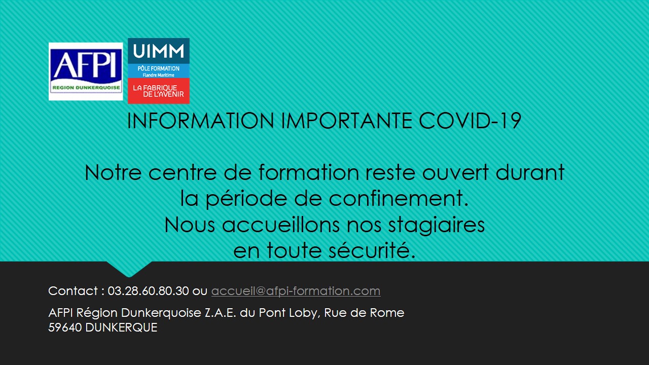 AFPI Formation Région Dunkerquoise | Centre de Formation à Dunkerque