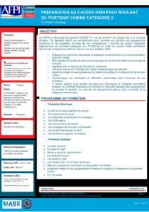 CACES R484 CAT 2 RECYCLAGE ET TEST - AFPI Formation Région Dunkerquoise